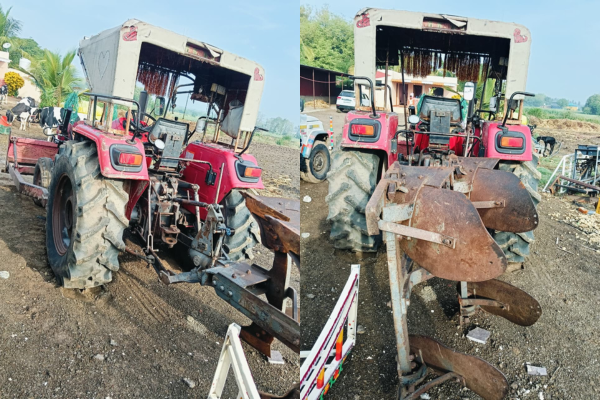 Used Mahindra Arjun 605 DI 2WD Tractor 2010 with Dodger And MB Plough ...