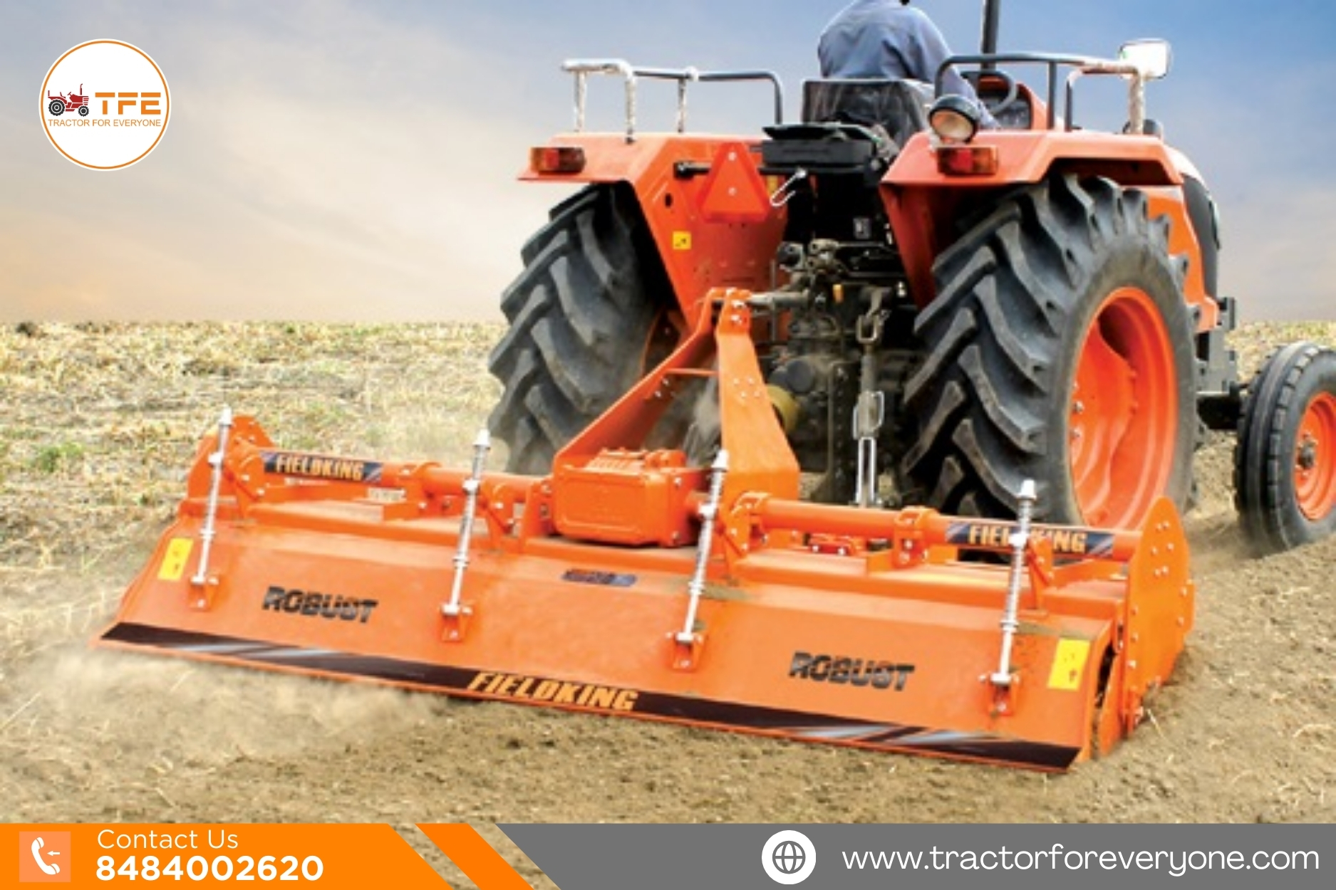 Fieldking Robust Multi Speed Rotavator FKDRTMG-125